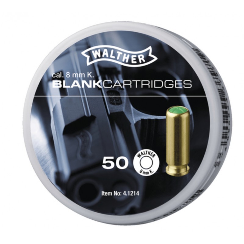 CARTOUCHE À BLANC 8mm PAK- WALTHER